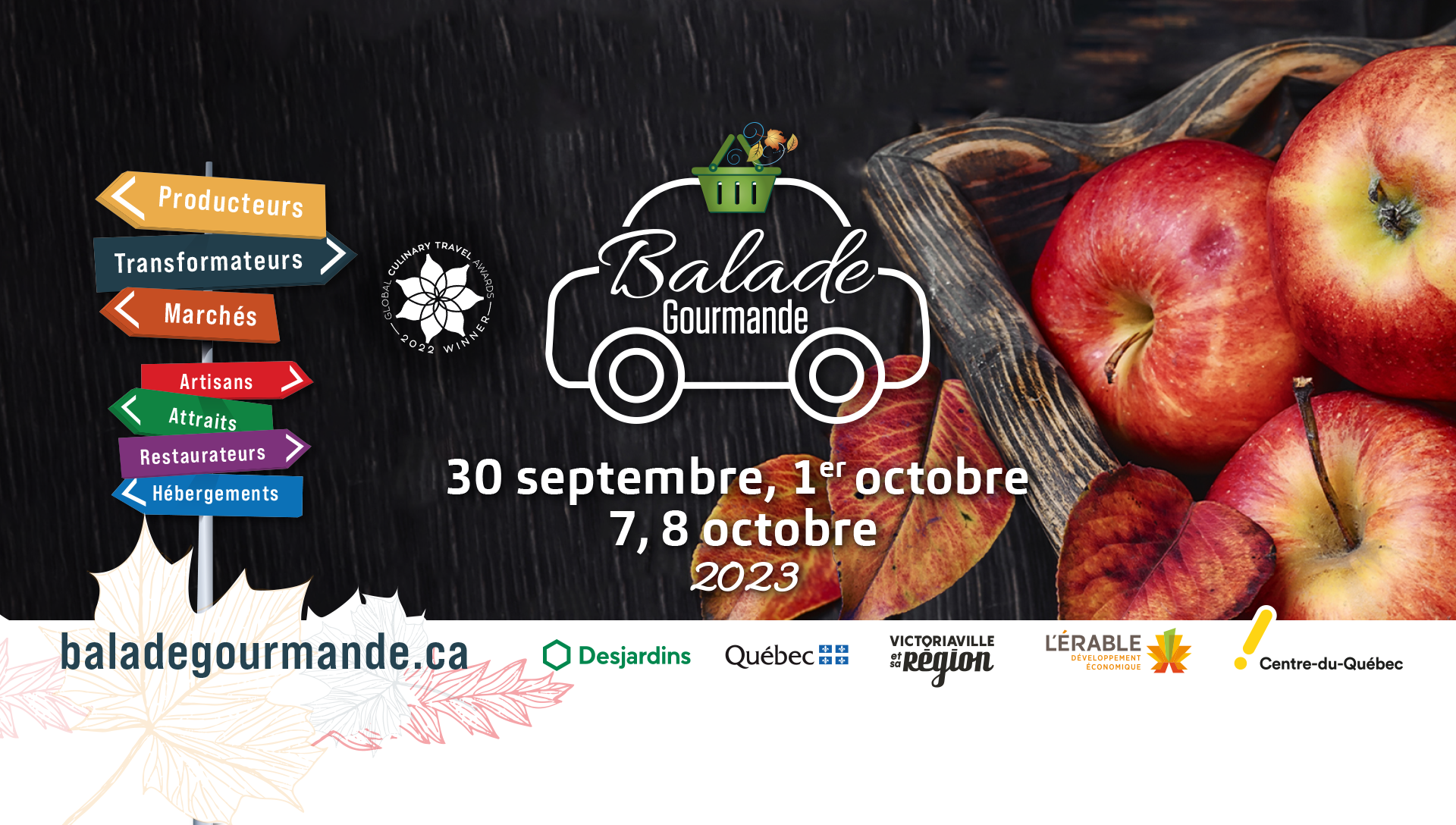 La Balade gourmande, un incontournable au Centre-du-Québec - CJAN MEDIA