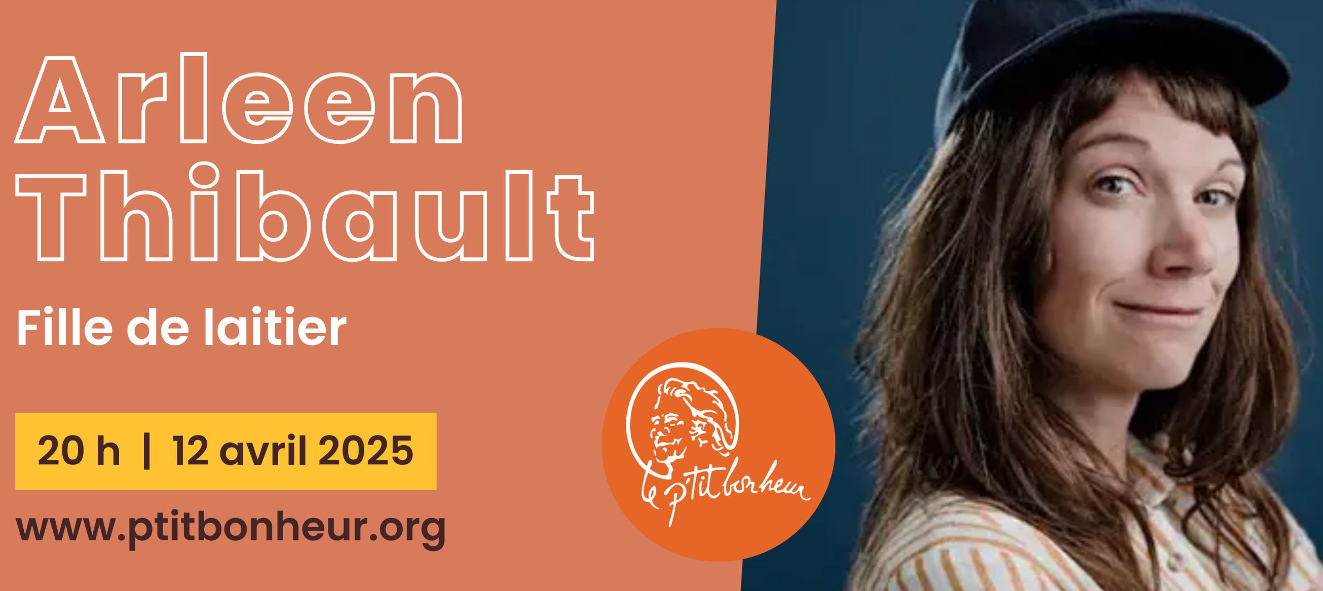 Entrevue avec Arleen Thibault, spectacle «Fille de laitier» présenté au P'tit Bonheur - CJAN MEDIA